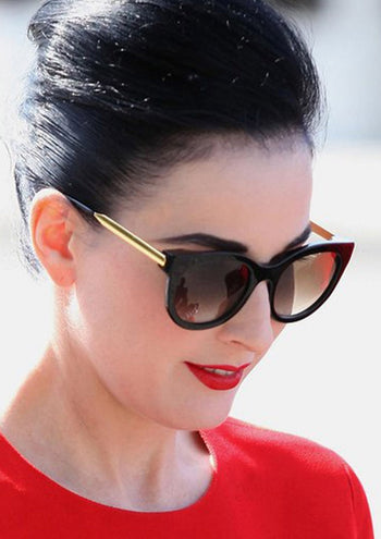 Dita Von Teese Seen Wearing the Thierry Lasry LIVELY Sunglasses ...